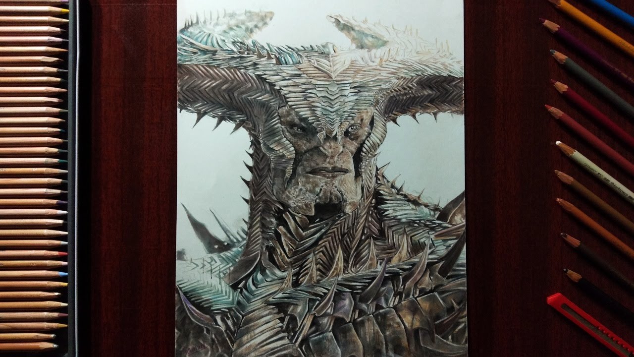 Drawing STEPPENWOLF From Zack Snyder's Justice League || SHADOW NATION ...