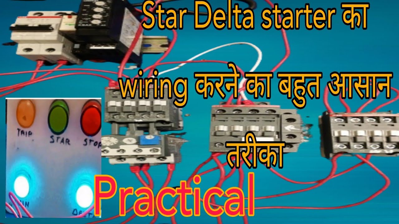 Star delta starter control circuit|3 phase motor star Delta connection ...