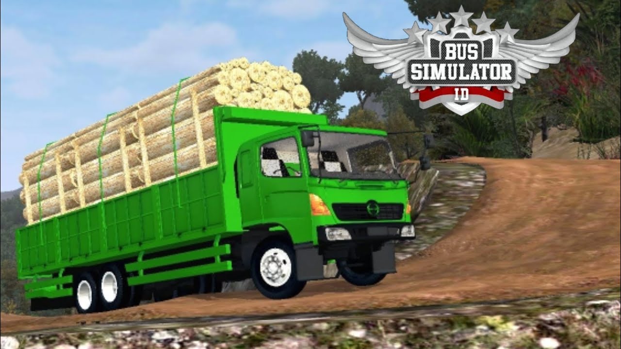 OVERLOAD!!!Mod Bussid Hino Lohan Losbak-ModBussidTerbaru - YouTube