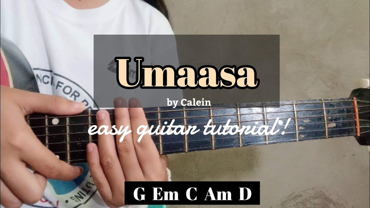Umaasa by Calein | Easy Guitar Tutorial ☺️ - YouTube