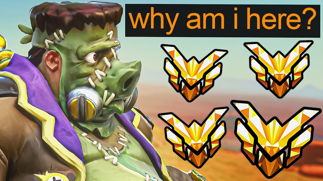 So I got put in MASTERS... | Overwatch 2 - YouTube