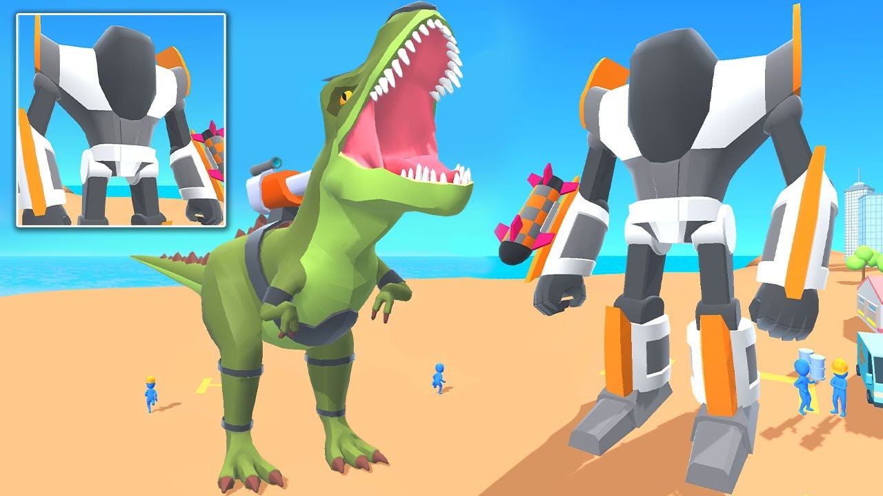 Mechangelion - Robot Fighting Gameplay Walkthrough Part 2 - YouTube