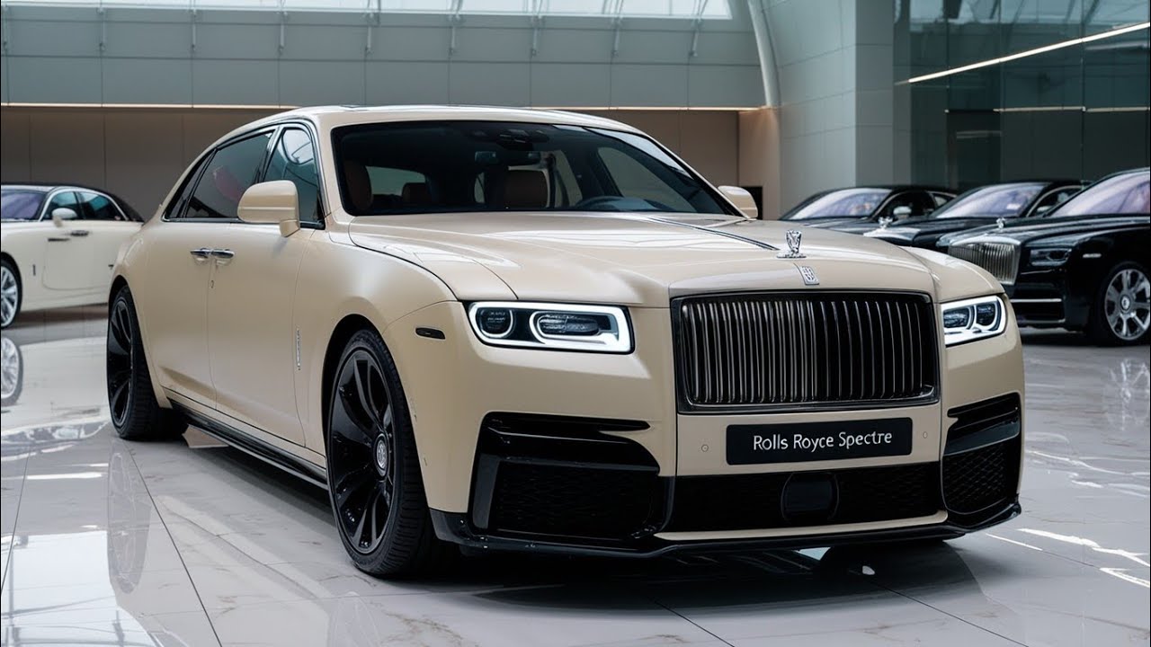 THE ULTIMATE ELECTRIC LUXURY BEAST | ROLLS ROYCE SPECTRE KEYVANY ...