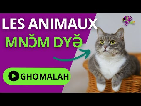 Les animaux en ghomala'