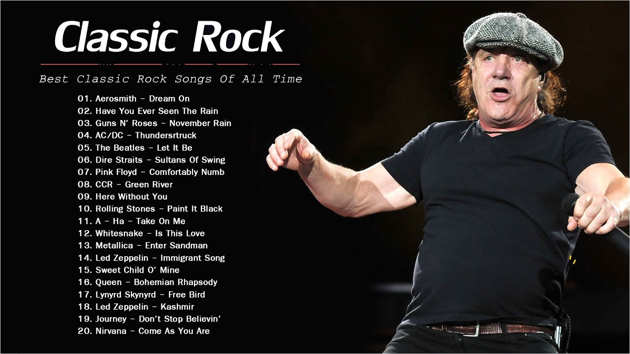 Best Hits Classic Rock Songs Of Ever | AC/DC, Fleetwood Mac, Bon Jovi ...