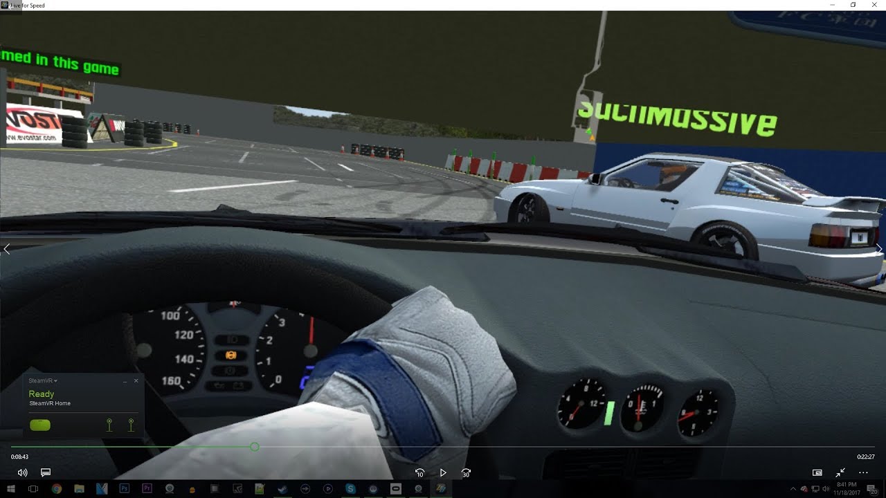 DIY SIMULATOR on live for speed VR Drifting - YouTube