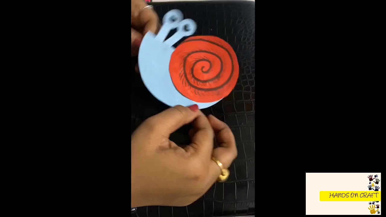 Origami Snail Art| How to make paper Snail|Easy Snail Tutorial|Learn to ...