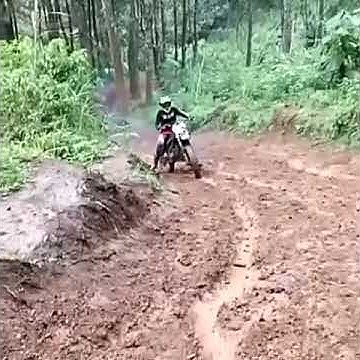trabas trail gunung Puntang bikin ngakak pisan - YouTube
