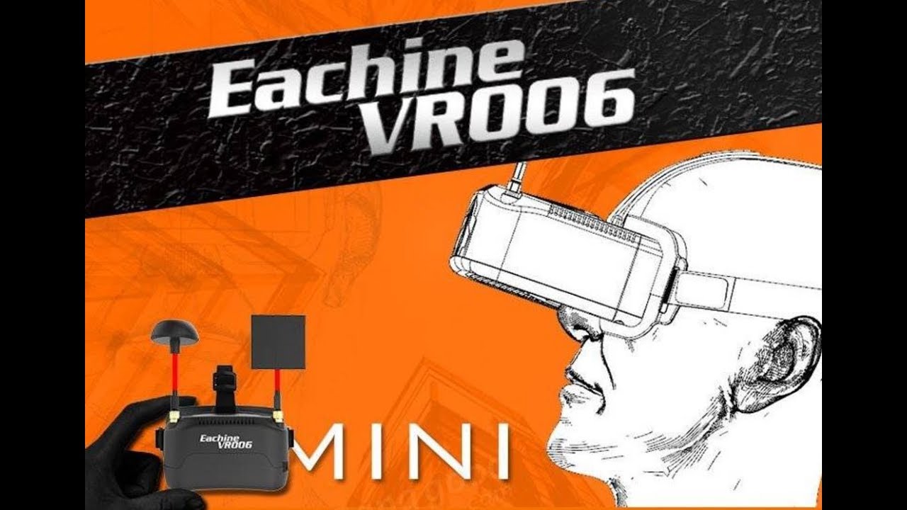 Eachine VR006 VR-006 3 Inch 500*300 Display 5.8G 40CH Mini FPV Goggles ...