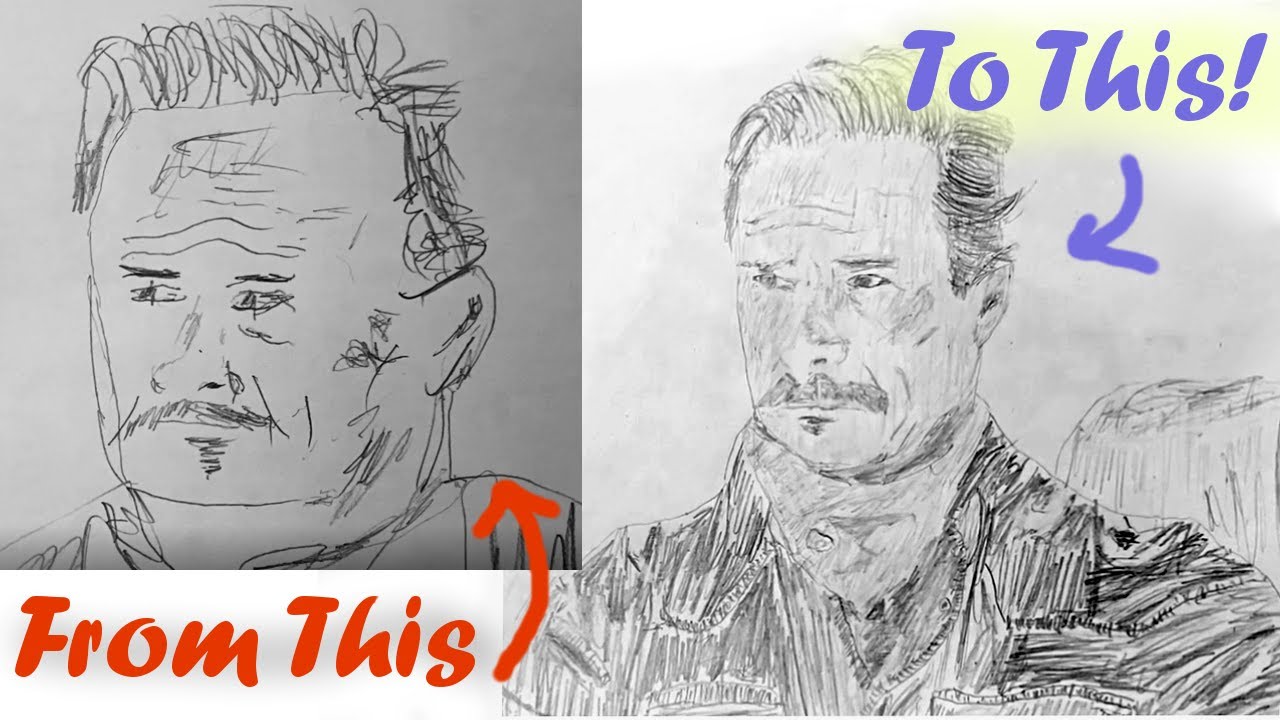 How To Draw Realistically & Detailed with No Talent - YouTube