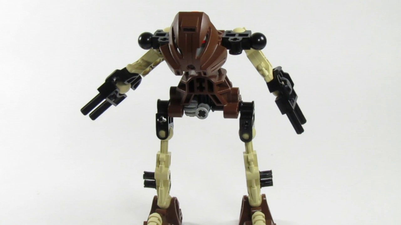 LEGO Bionicle Set 8531 Pohatu Mata Review - YouTube