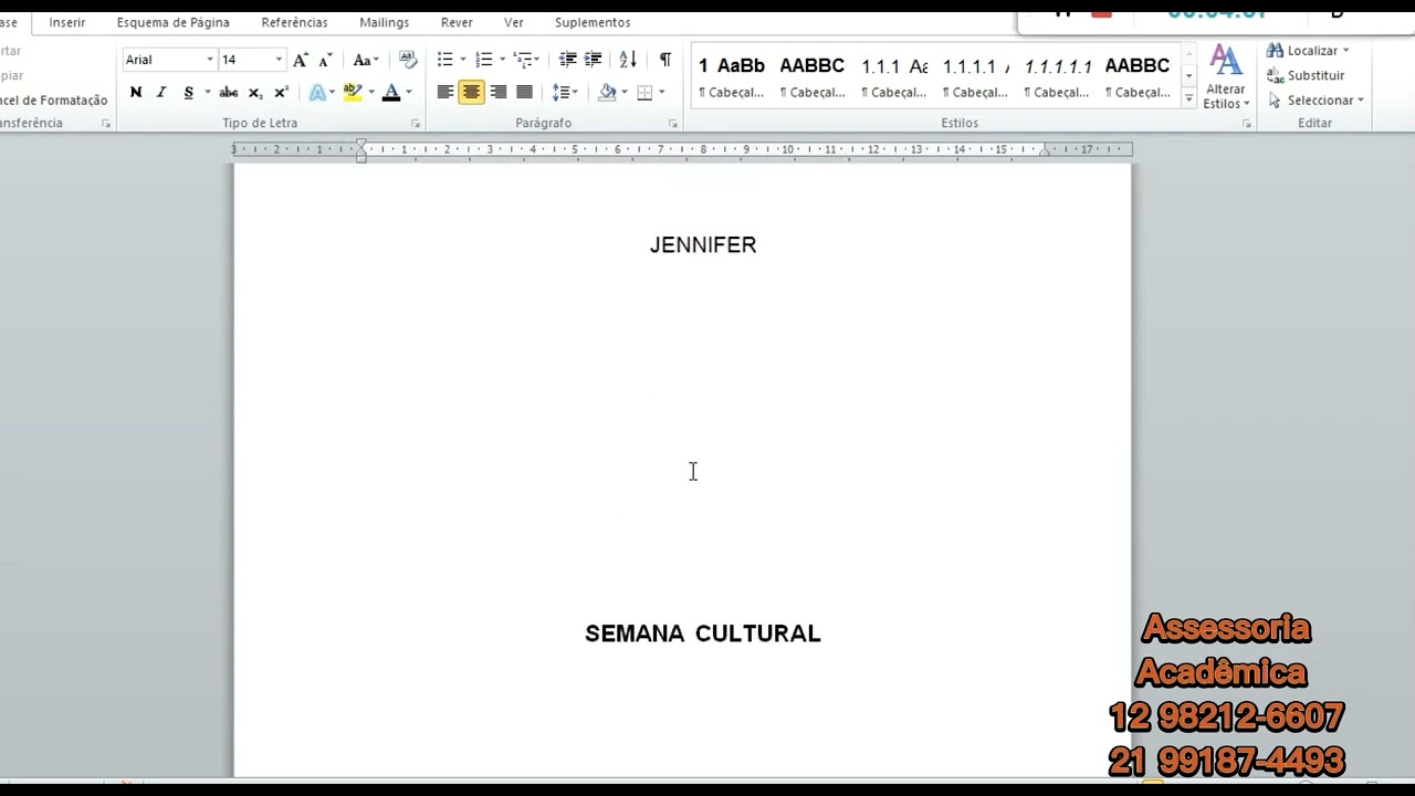 Formatando o trabalho de acordo com as normas da ABNT 2022 - YouTube
