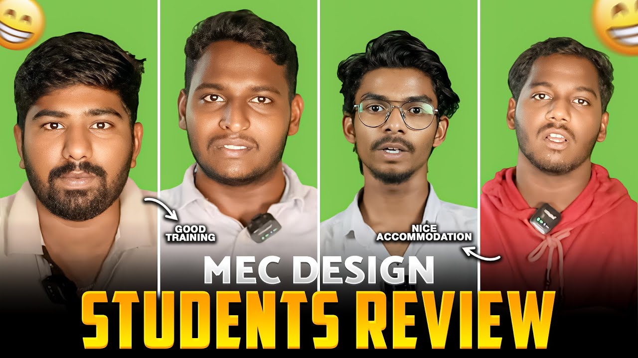 MEC Design Students Review | Mechanical Engineer | CDE Course | MEC Groups | Kabilan ...