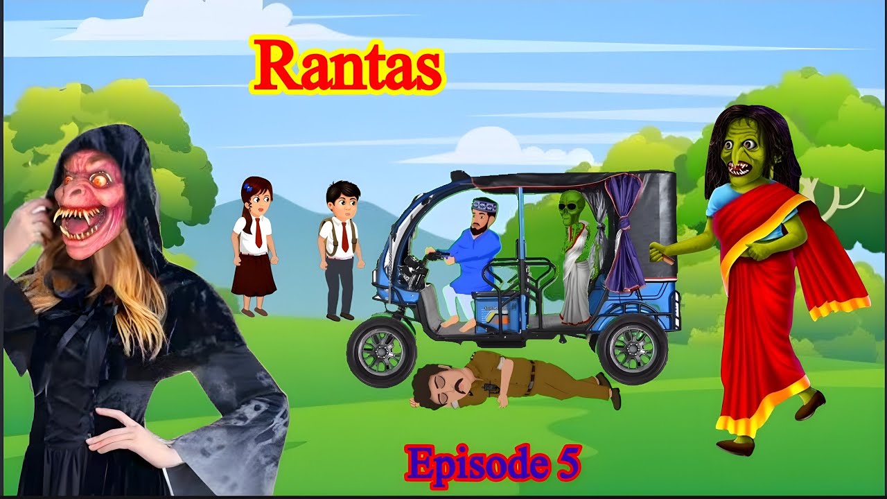 rantas in auto episode 5 / Kashmiri cartoon tv / Kashmiri rantas ...