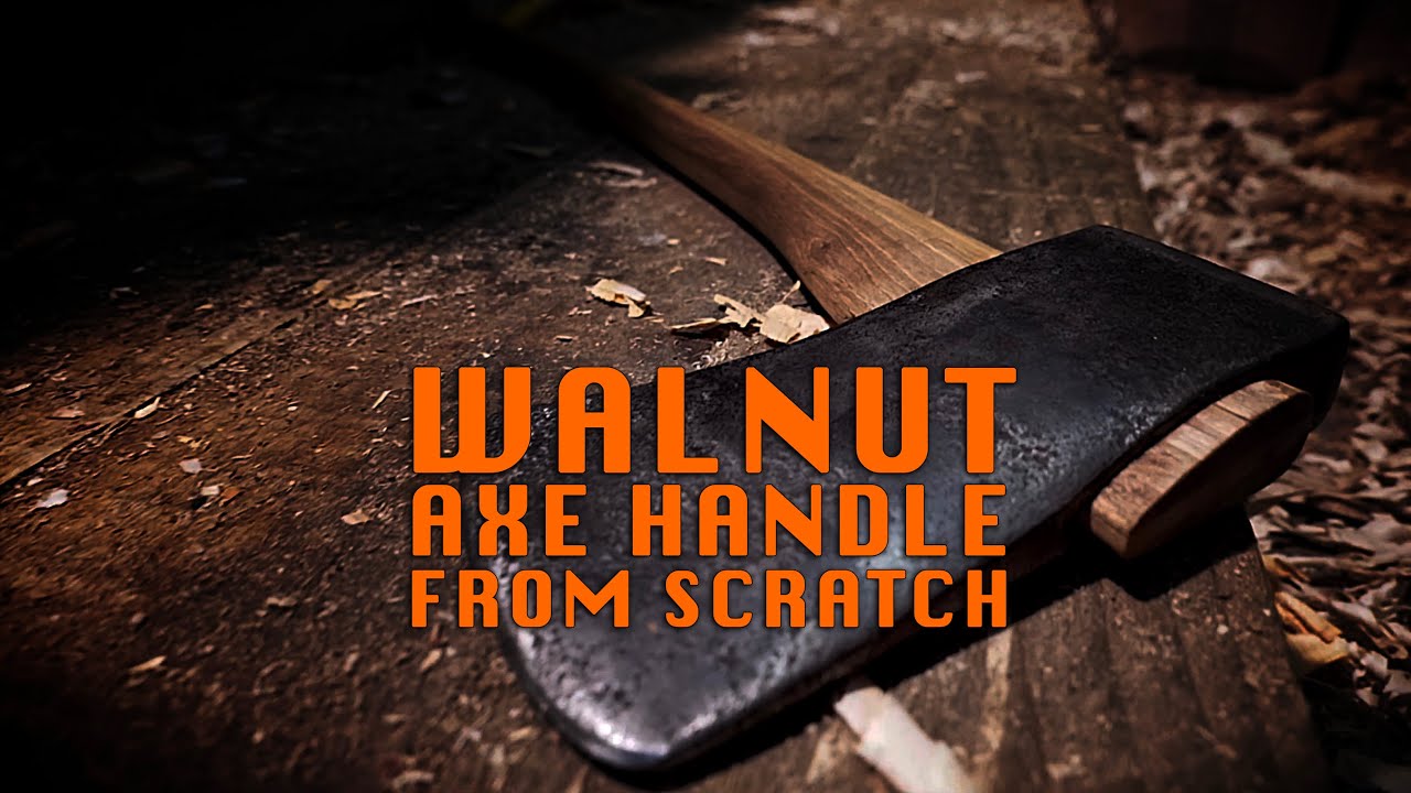 DIY Walnut Axe Handle from Scratch - YouTube