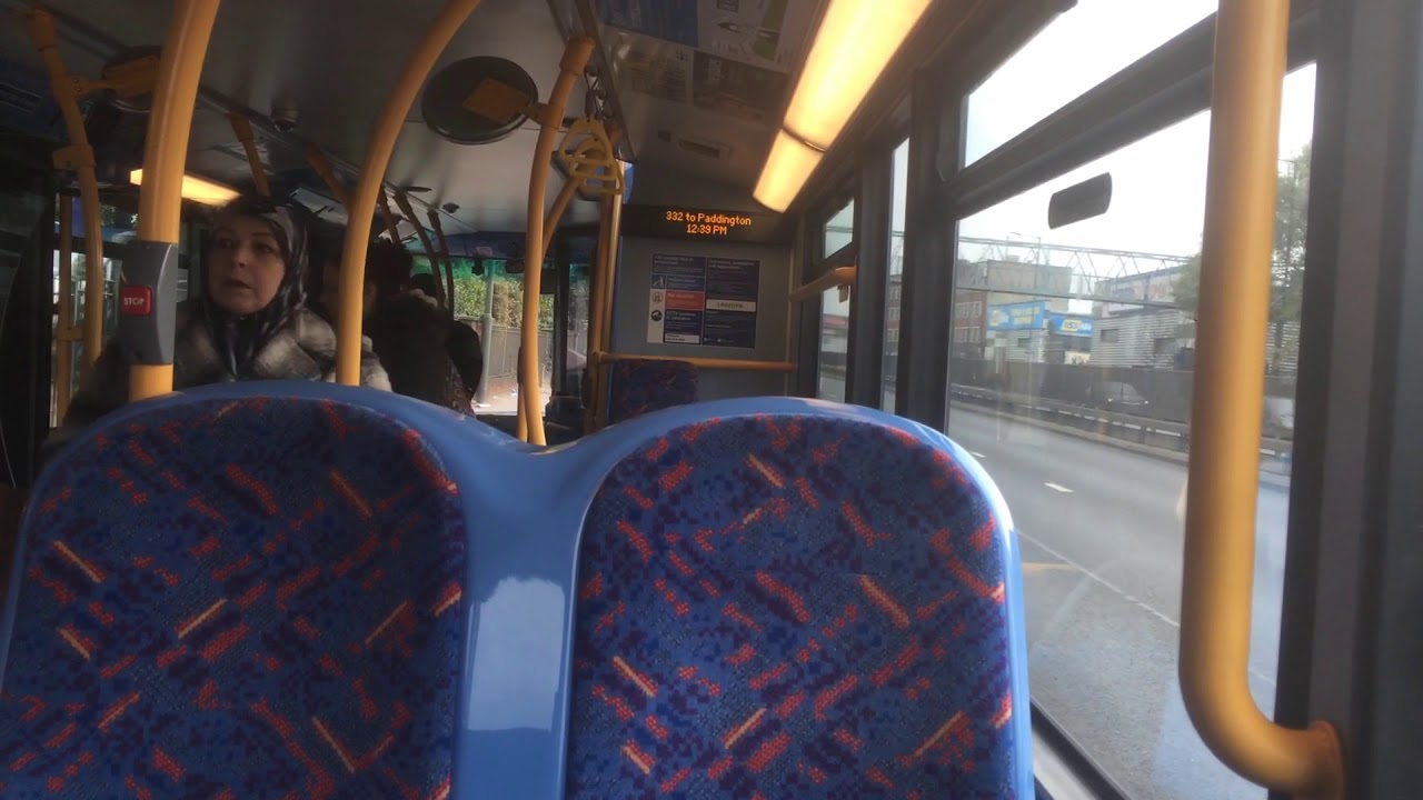 (Transfer) London Bus Journey on Route 332 | Metroline London ADL Euro ...