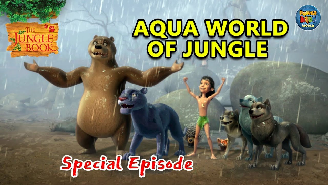 Aqua World of JungleBook | Jungle Book Cartoon For Kids | Funny Wild ...