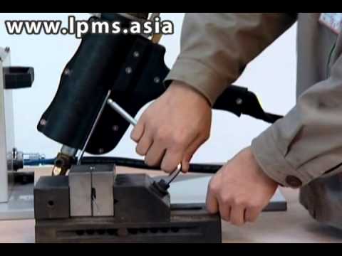 low pressure molding LPMS-100 hand gun demo video - YouTube