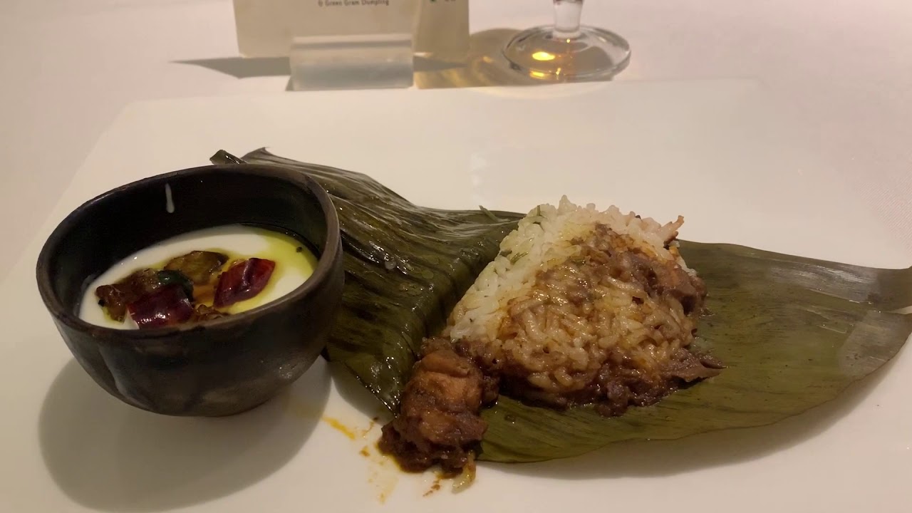 Chicken Rice -Avartana - ITC Grand Chola - Chennai - YouTube