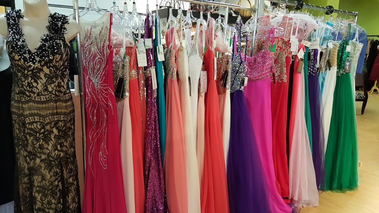 Prom Gown Preview 2016 at Collage - YouTube
