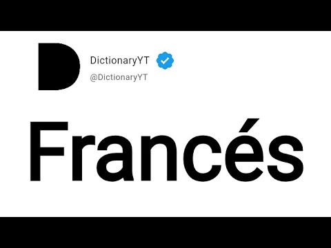 Francés Meaning in English - YouTube