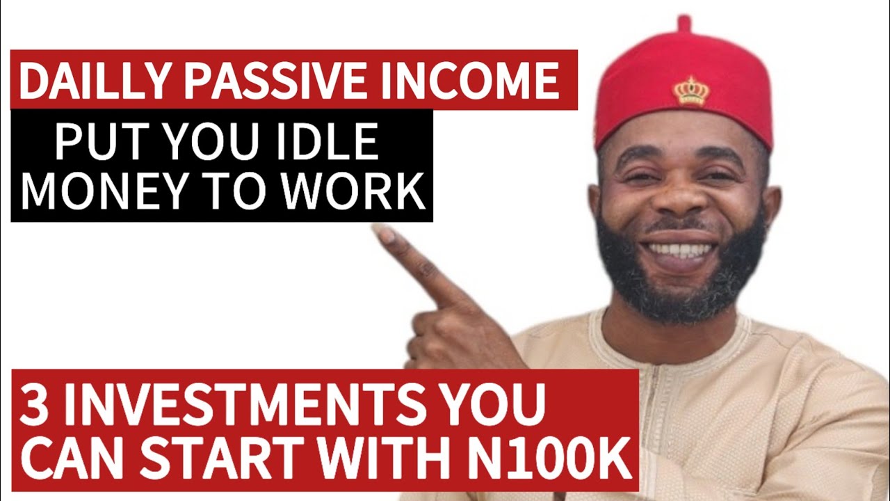 THREE INVESTMENTS TO START TO EARN DAILY PASSIVE INCOME. #money # ...