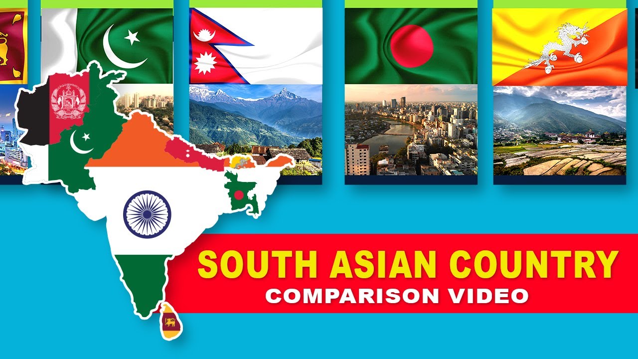 Exploring South Asia: A Country Comparison Video 🌏 #SouthAsia # ...