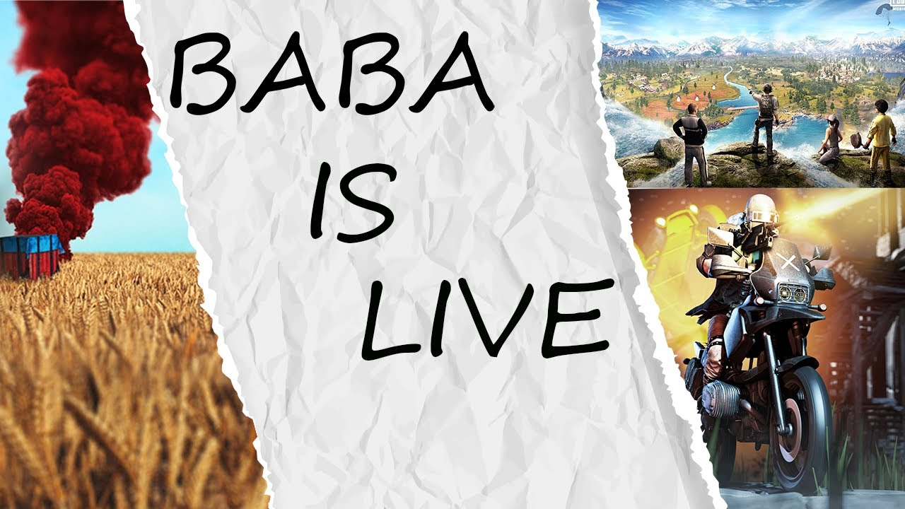 PUBG LIVE ROAD TO 1K SUBSCRIBER || BABA IS LIVE - YouTube