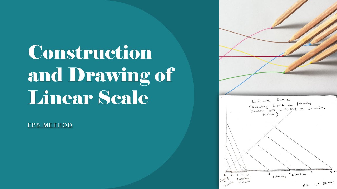 Construction and Drawing of Linear Scale: Using FPS Method | By Dr ...