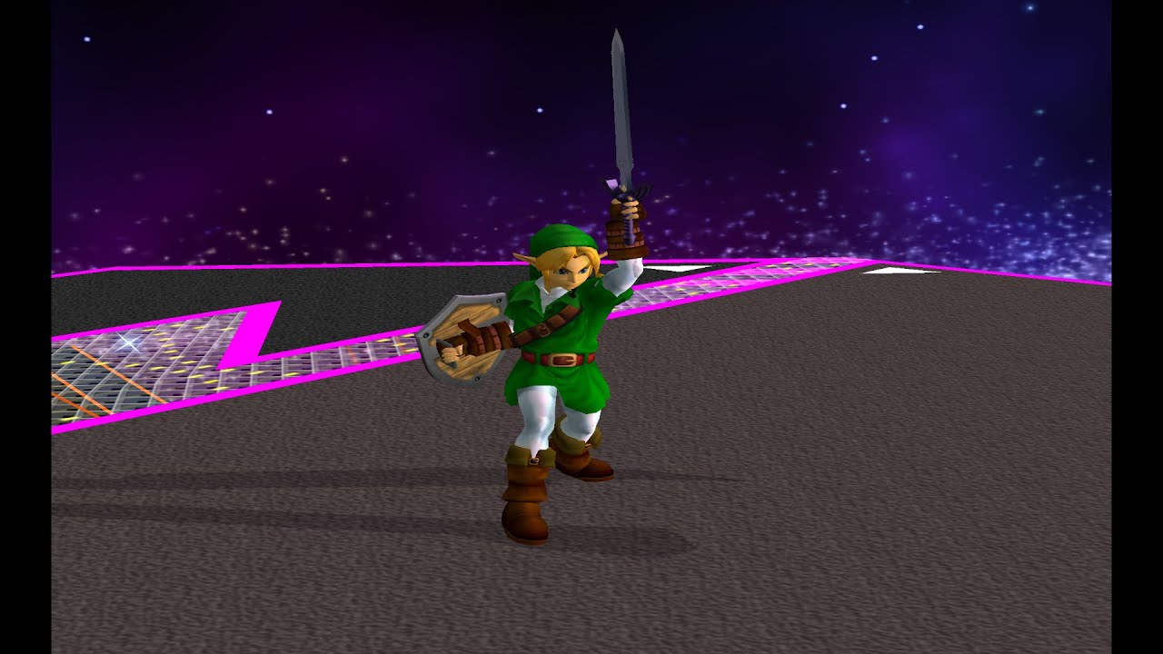Super Smash Bros. Melee: Adventure Mode (Link) - YouTube