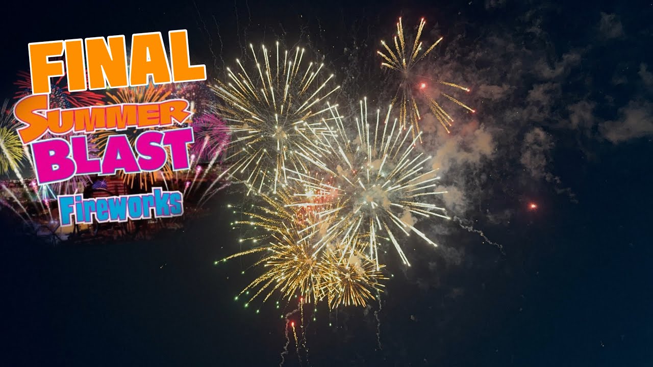 SFFT - FINAL Summer Blast Firework Finale 2024 - YouTube