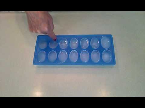 Magic Touch Ice Cube Tray - YouTube