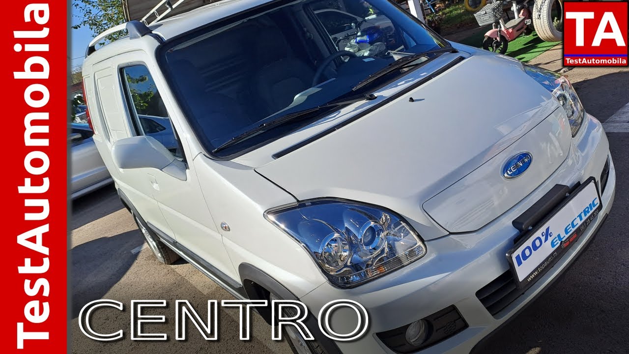 CENTRO Logistar 100 - Gradski dostavni auto na struju - YouTube