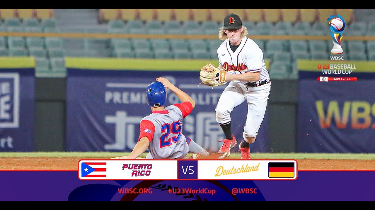Highlights: 🇵🇷 Puerto Rico vs. 🇩🇪 Germany - WBSC U-23 Baseball World ...