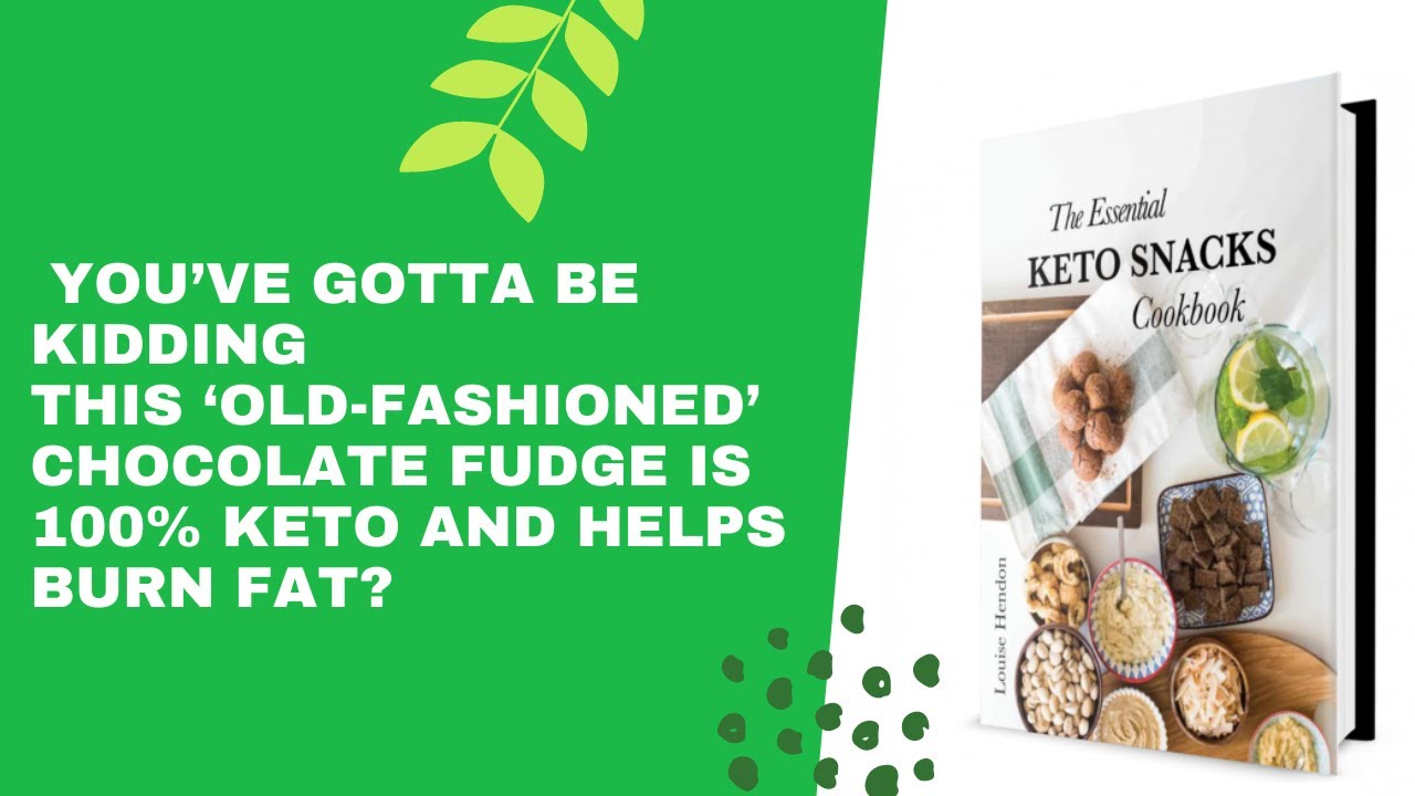 The Keto Snacks Cookbook Physical Free+Shipping - YouTube