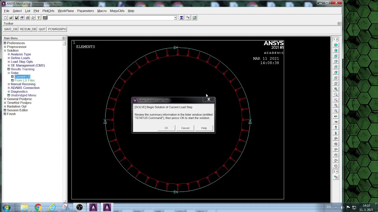 Circular Ring Buckling - YouTube