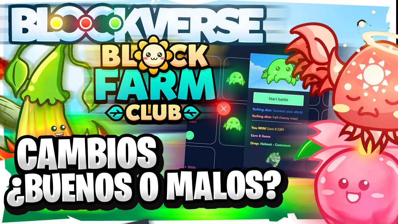 🟥 MUCHO OJO CON BLOCK FARM CLUB NUEVOS CAMBIOS | ¿EL BLOCKVERSE ...