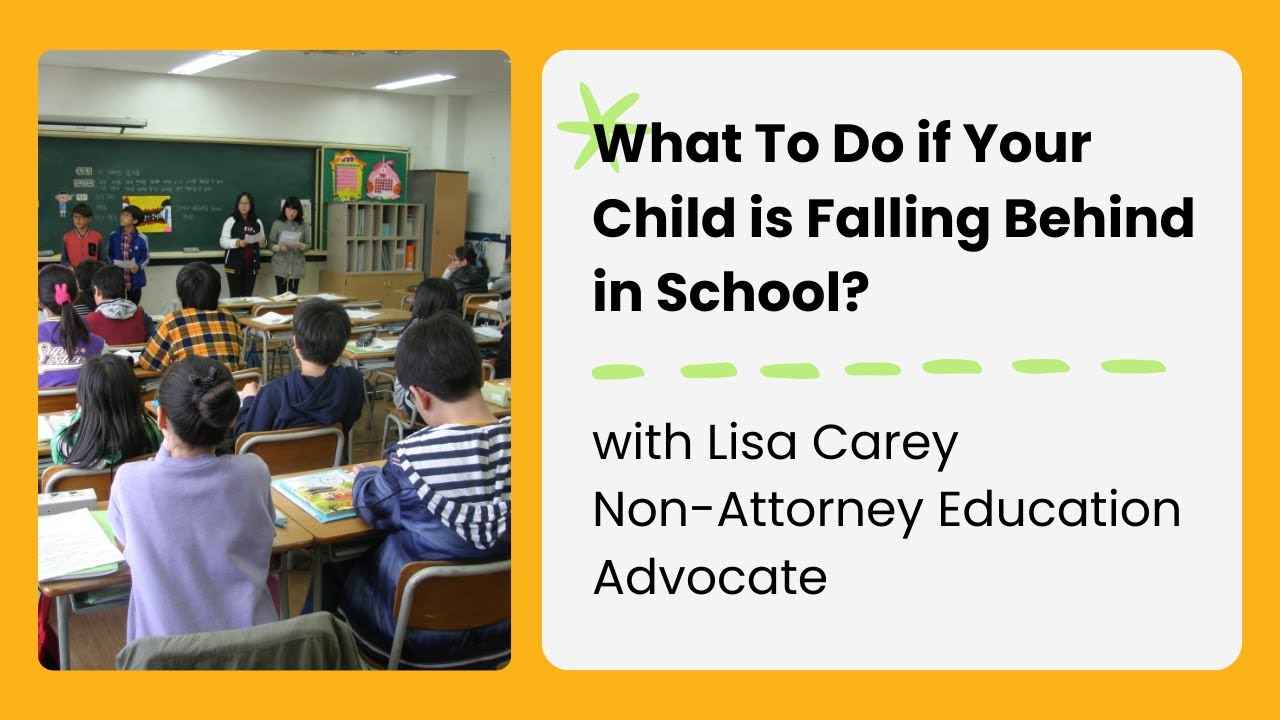 What To Do if Your Child is Falling Behind in School? - YouTube