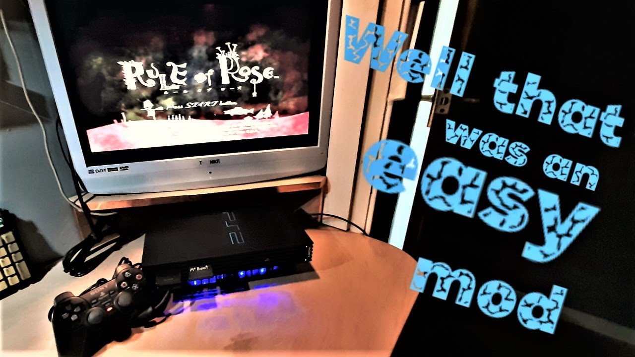 Playstation 2 repair, fan replacement and small mod - YouTube