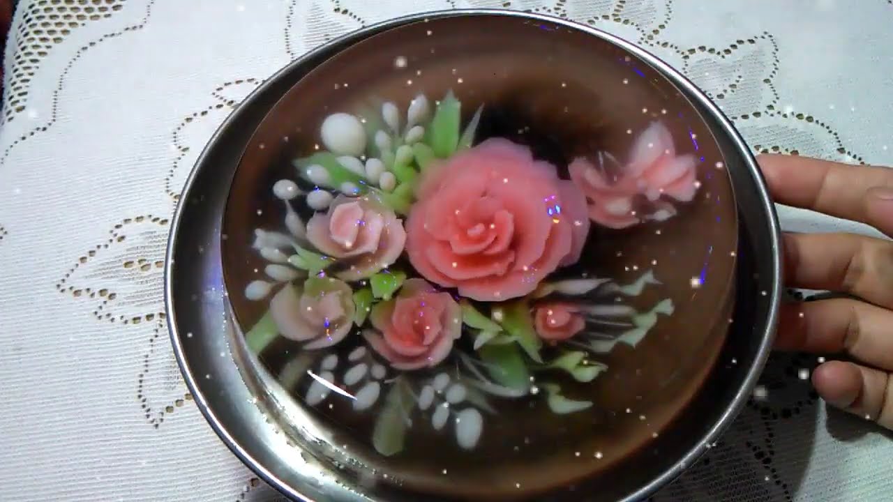 How to Make 3D jelly art |cara membuat jelly art sederhana hanya dengan ...