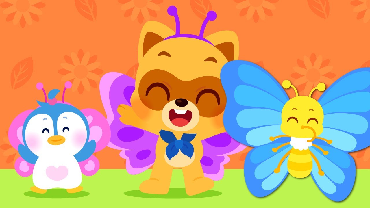El Vals de las Mariposas 🦋| Bichos e Insectos | Rímas para Niños ...