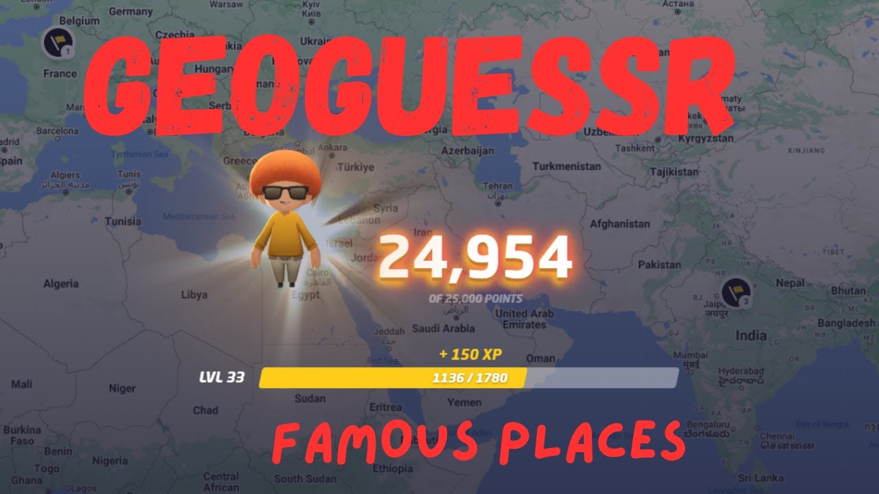 FAMOUS PLACES GEOGUESSR!! - YouTube