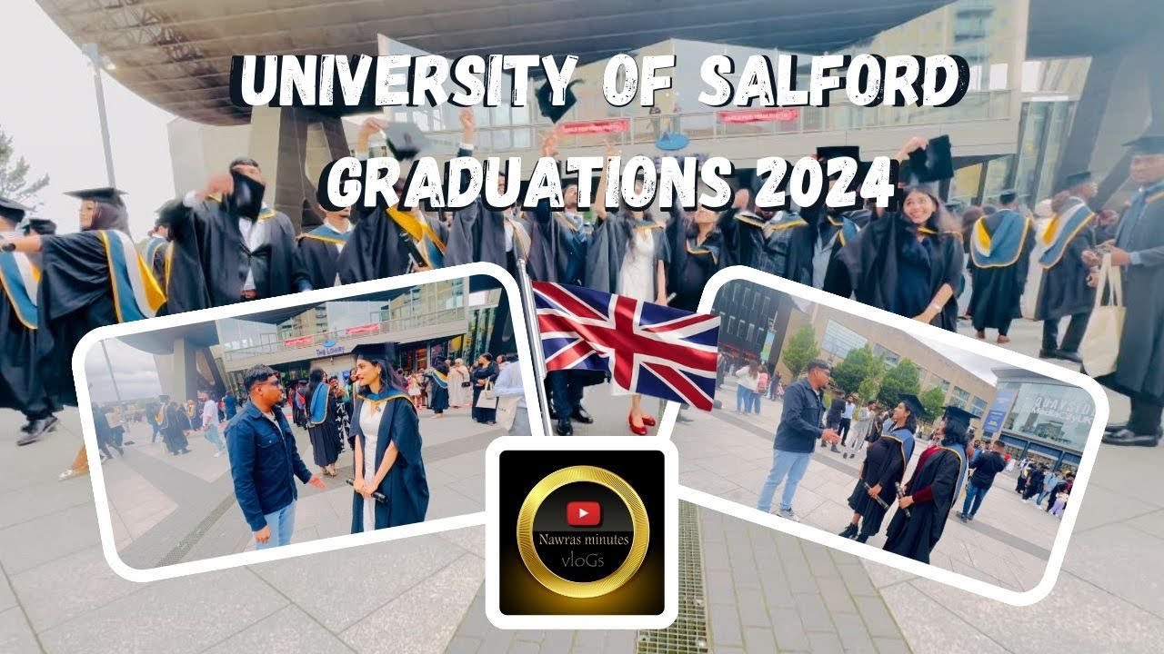 University of Salford Gradutions Ceremony 2024 In Uk #adiraiuk # ...