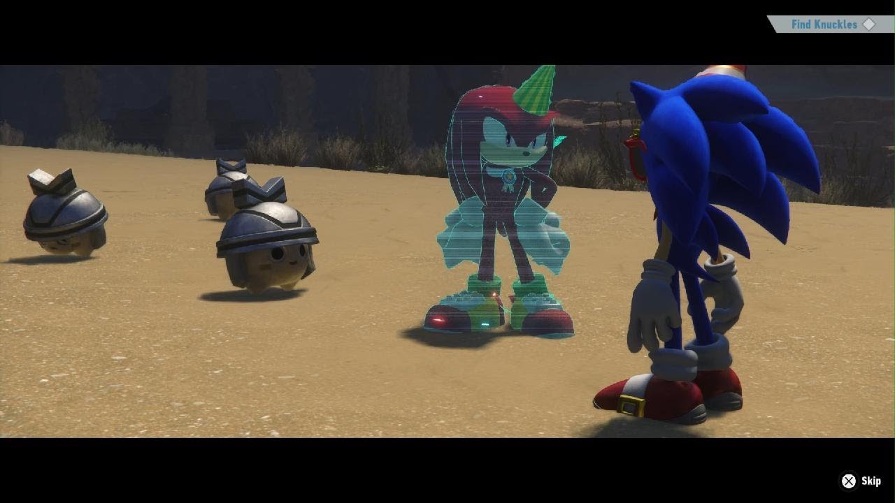 SONIC FRONTIERS I Call knuckles Commander Knux - YouTube