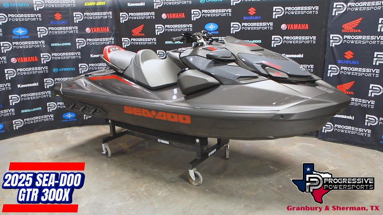 NEW 2025 Sea-Doo GTR-X 300 Tech, BRP Premium Audio, iBR Personal ...