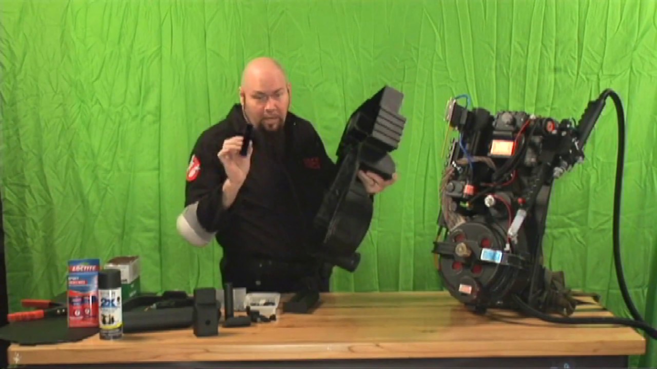 How to build a Ghostbusters Proton Pack - Assembly Instructions for BPS ...