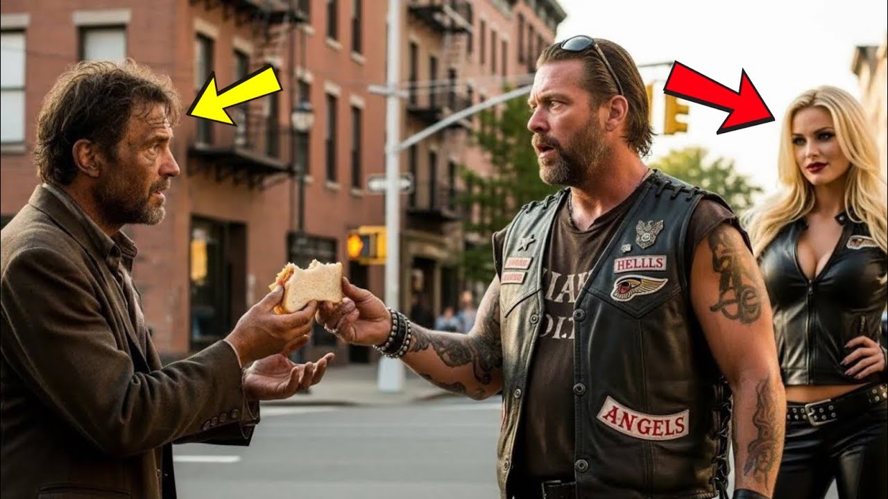 Homeless Man Gave a Biker His Last Meal, Not Knowing He’s the Hells ...