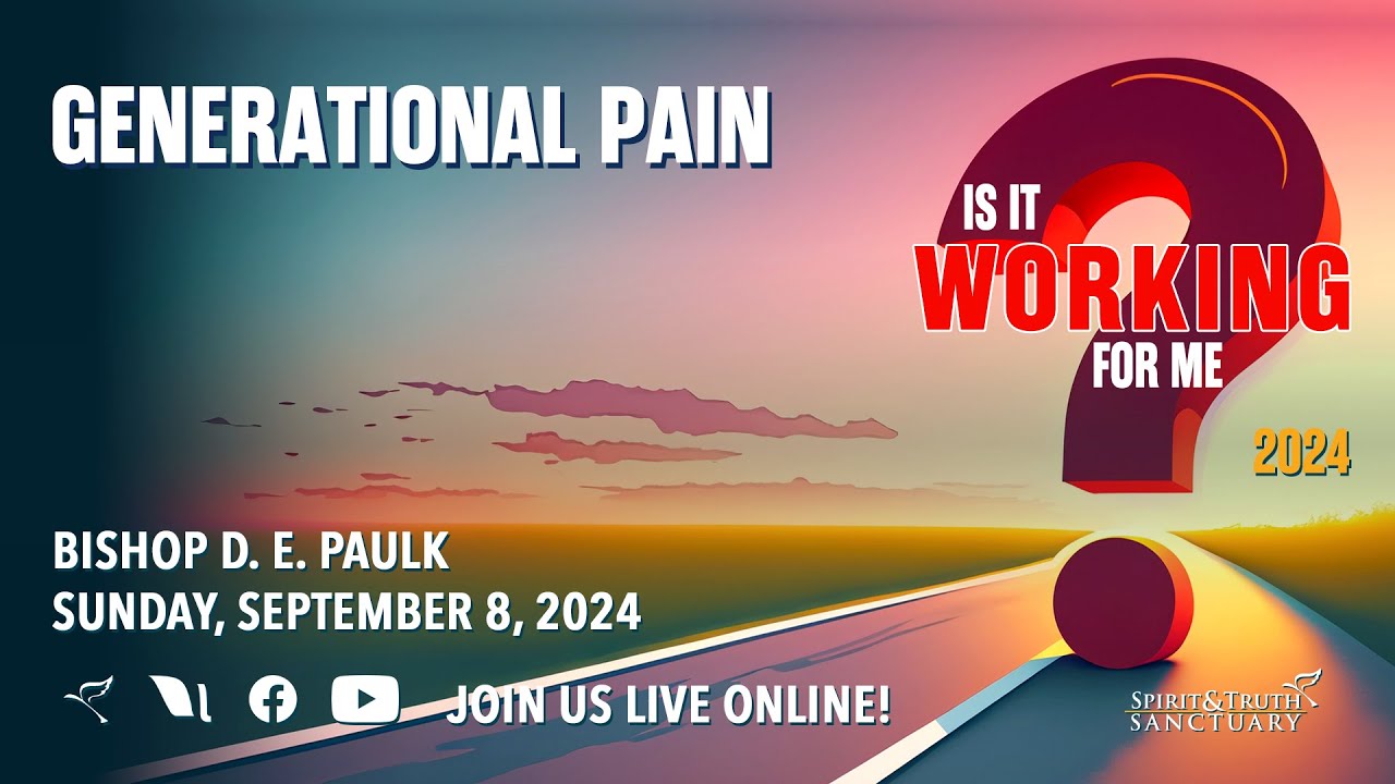 Generational Pain | Bishop D. E. Paulk - YouTube