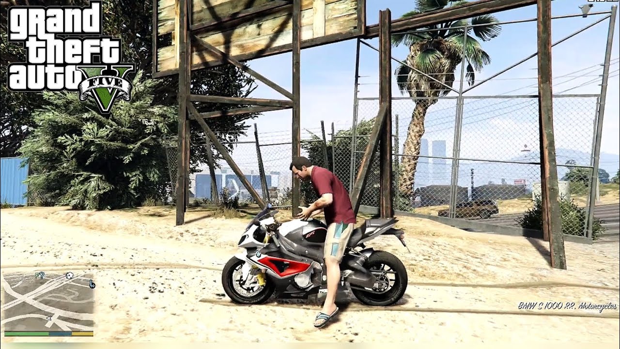 GTA V BMW S1000 RR [Add-On FiveM] + Realistic Engine Sound Showcase ...
