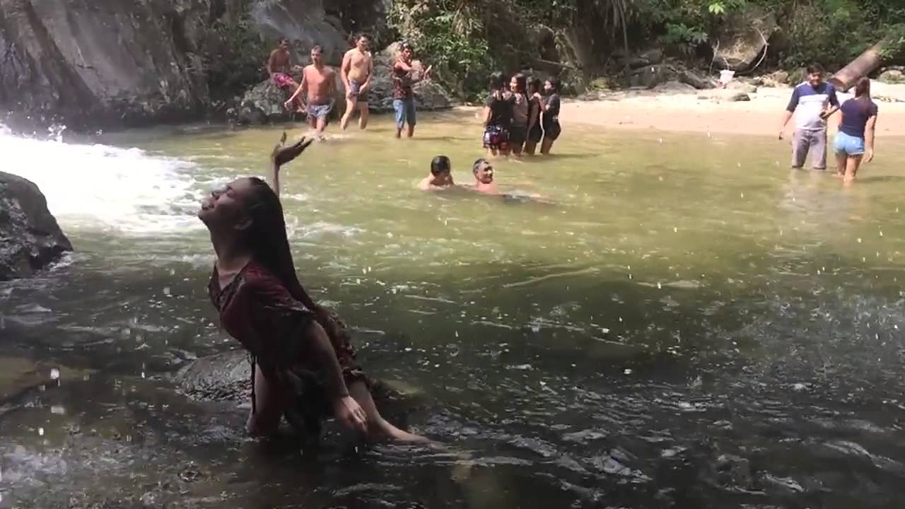 Enjoy with fresh waterfall, lol - YouTube